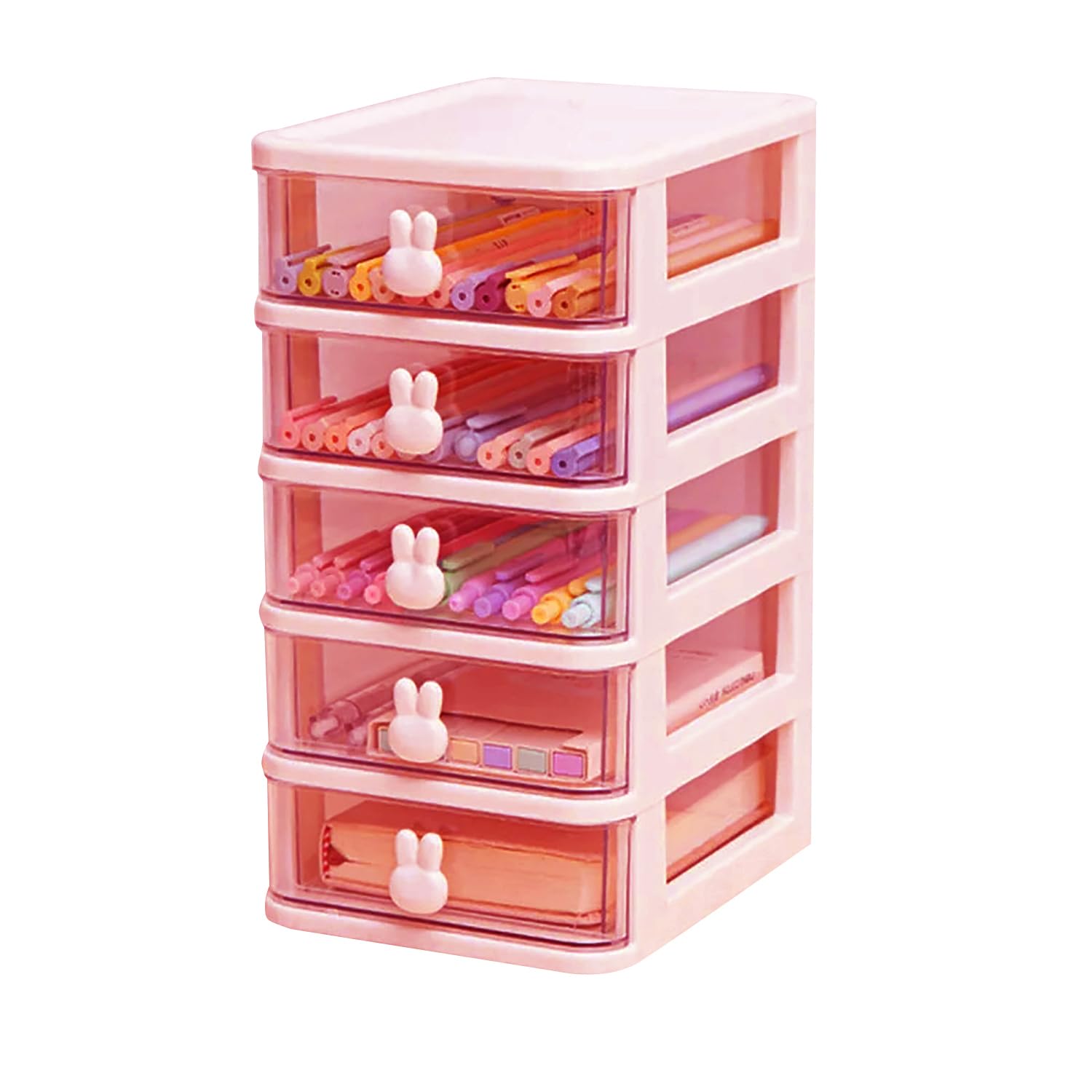 5 Tier Transparent Storage Box – House of quirk