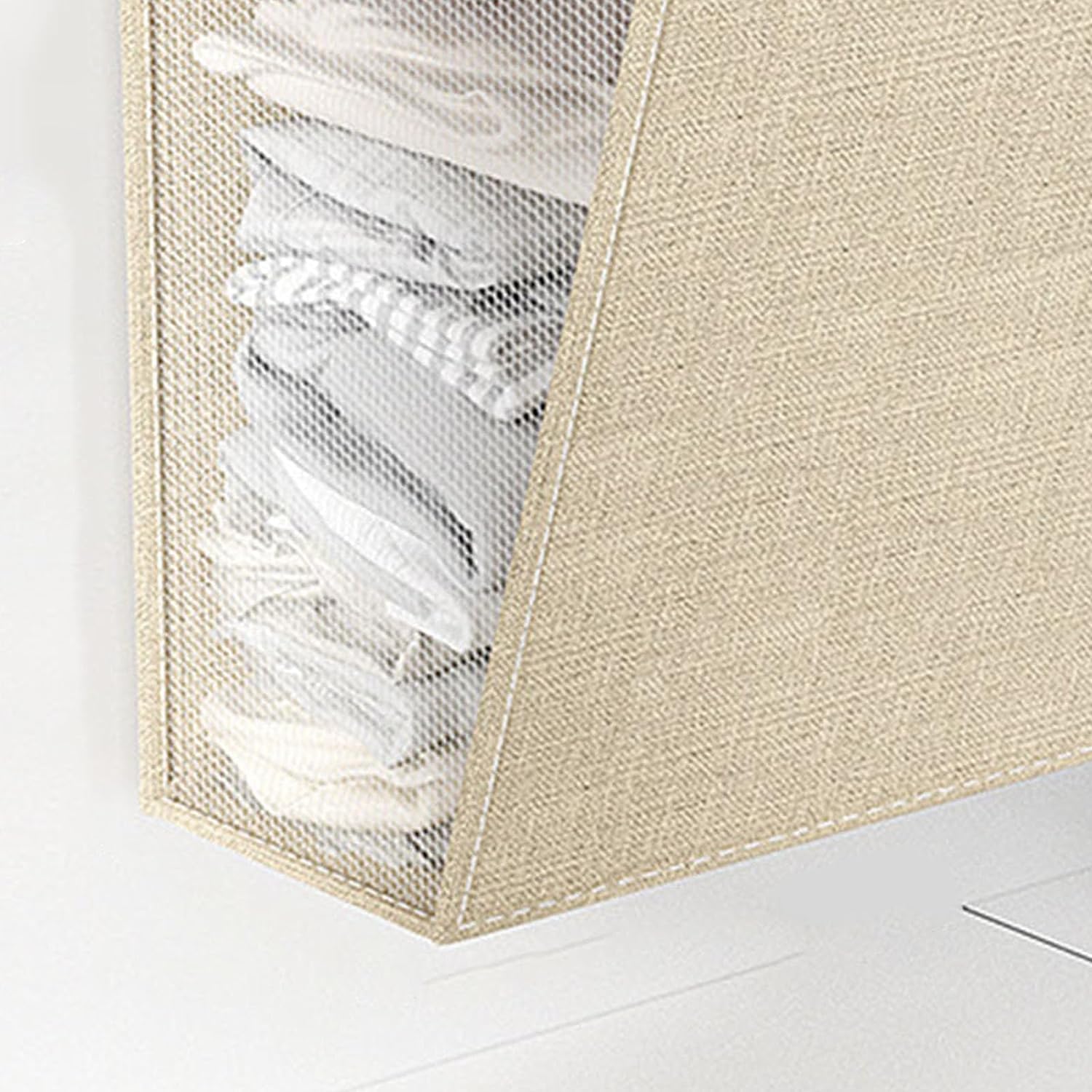 Wall Mounted Laundry Basket-Beige – House of quirk